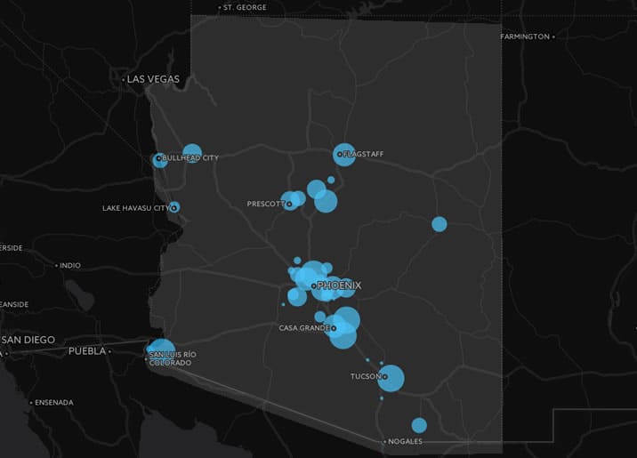 The Safest And Most Dangerous Cities In Arizona [interactive Map]